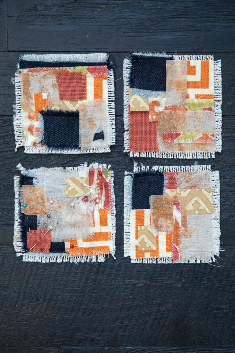 Little works of art—Boro coaster tutorial – MakeArtLife