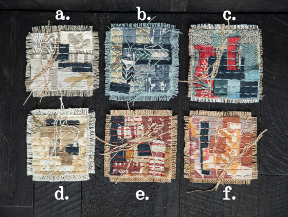 Little works of art—Boro coaster tutorial – MakeArtLife